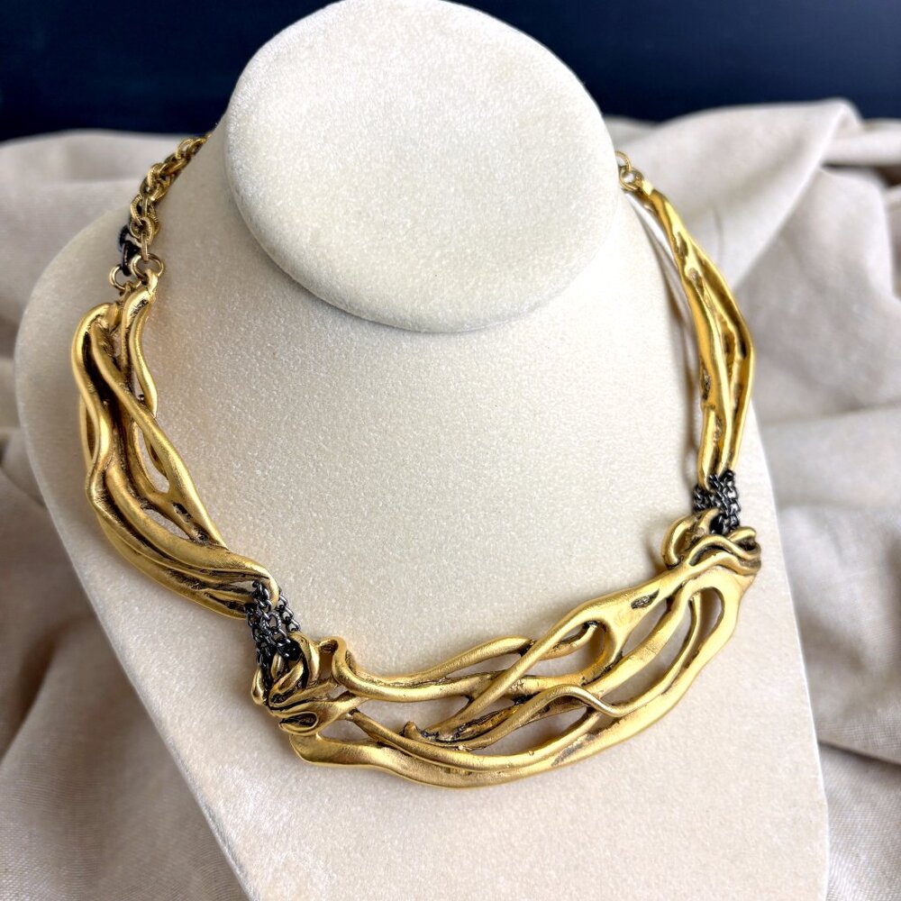 Fahrenheit New York Connie Bates Triple Vine Necklace… - Gem